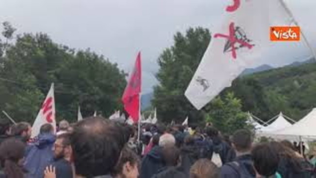 Partita la marcia No Tav da Venaus a Chiomonte in direzione del ...
