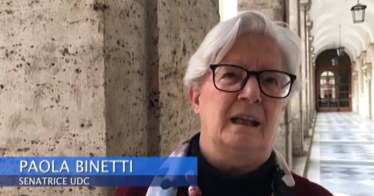 Binetti: identità di genere? Non si può definire in una legge – Il Tempo