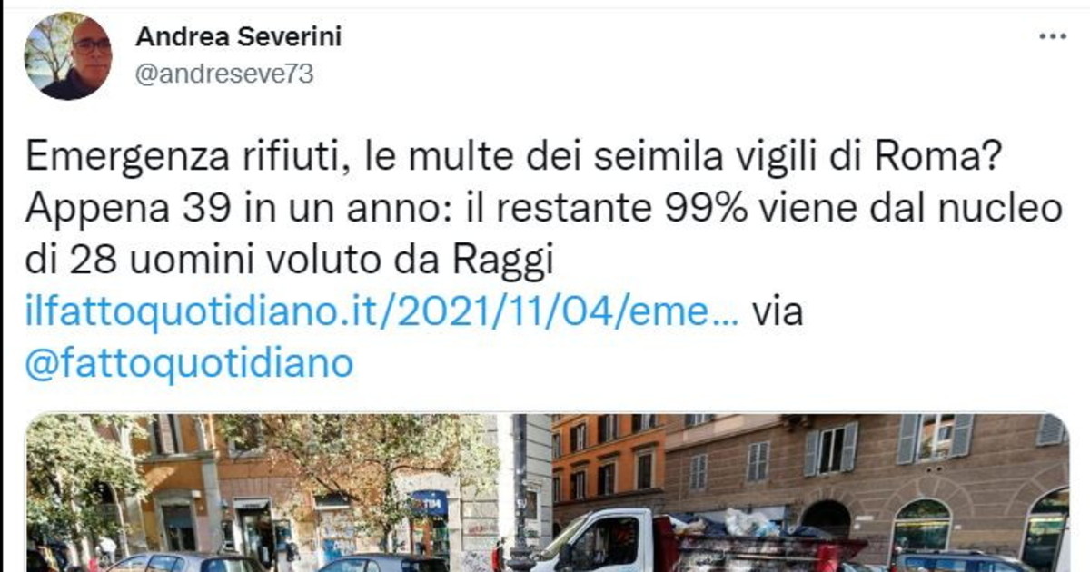 Emergenza rifiuti, a Roma il più nostalgico è il marito di Virginia ...