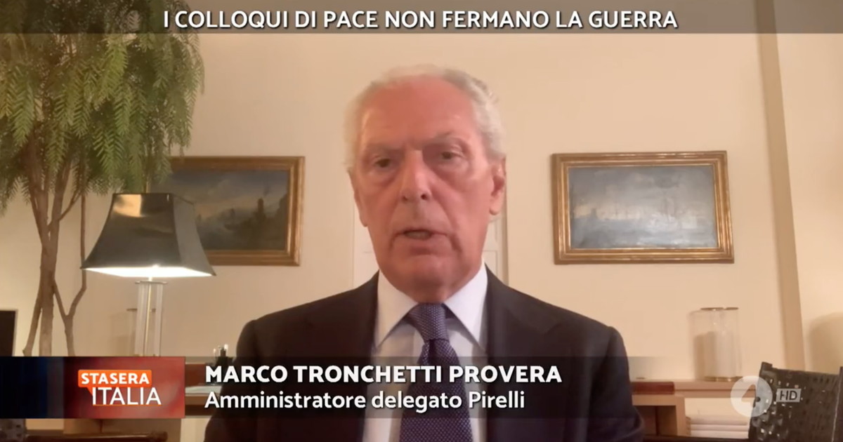 Incubo senza fine e recessione. Marco Tronchetti Provera a Stasera ...