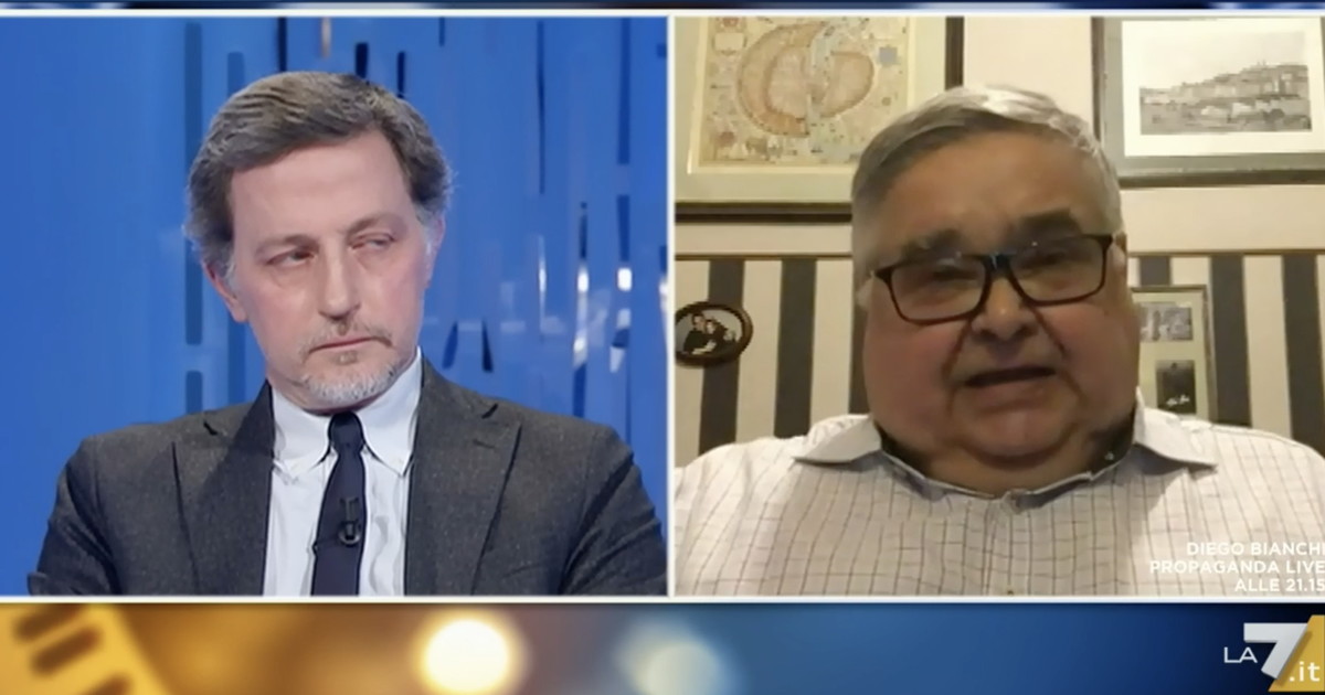 Otto e mezzo, scontro brutale sulla censura di Putin. Il duello tra Massimo Giannini e il ...