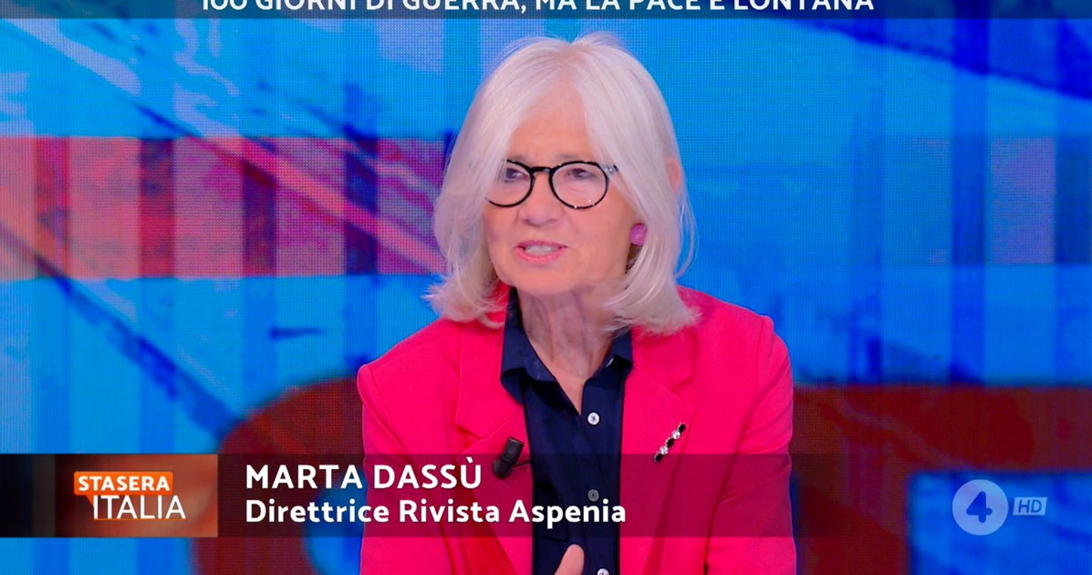 Stasera Italia, Marta Dassù a valanga contro il Patriarca di Mosca ...