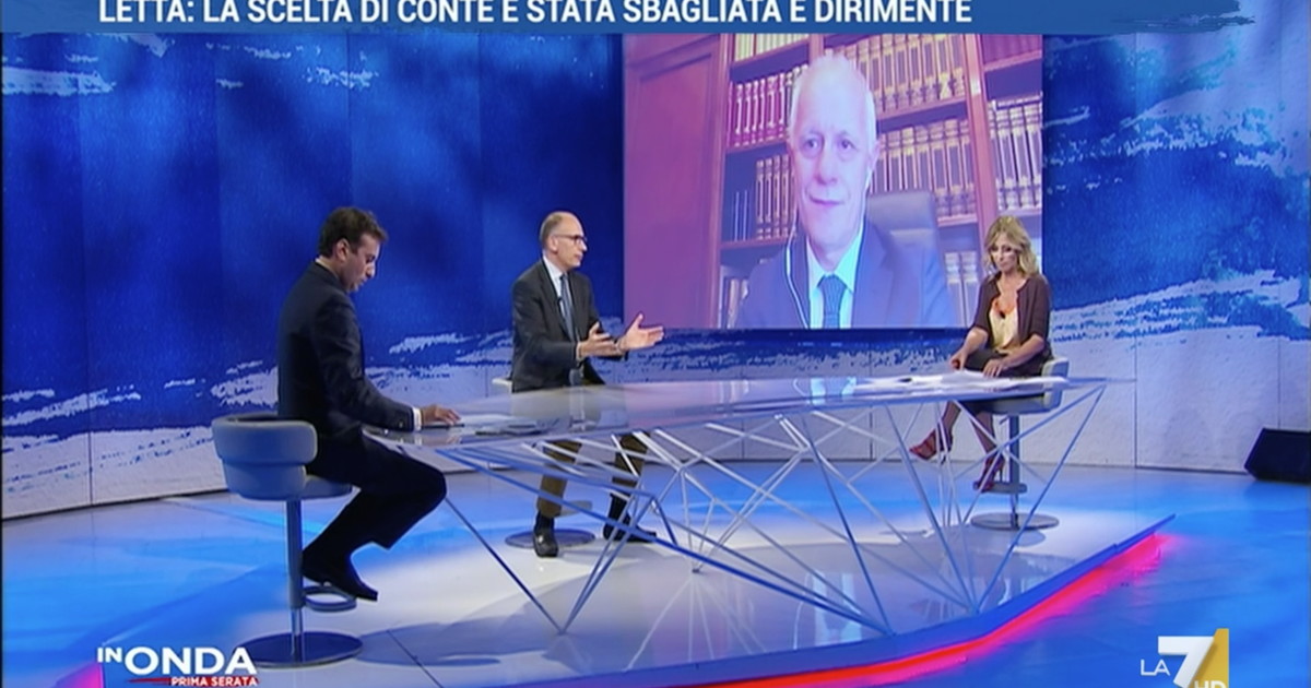 In Onda, Enrico Letta si aggrappa a Mario Draghi per vincere le ...