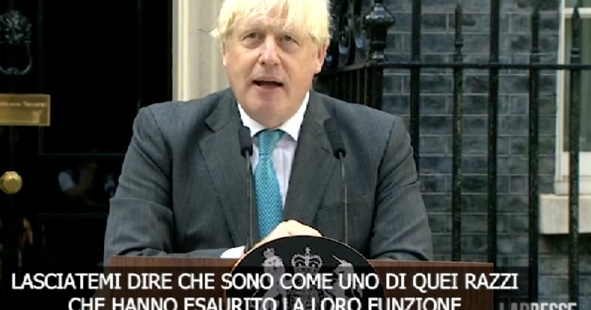 Boris Johnson, l'ultimo discorso a Downing Street: "Come un razzo ...