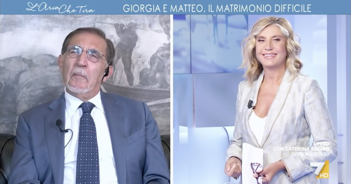 L'Aria che Tira, “maliziosa”. Ignazio La Russa punge Myrta Merlino ...