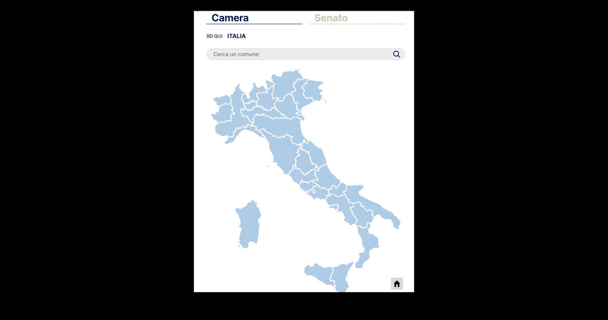 Elezioni politiche 2022, la mappa del voto: i risultati alla Camera e ...