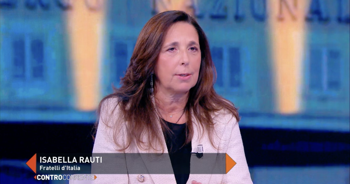 Controcorrente, Rauti elogia Meloni: "È un fenomeno politico da ...