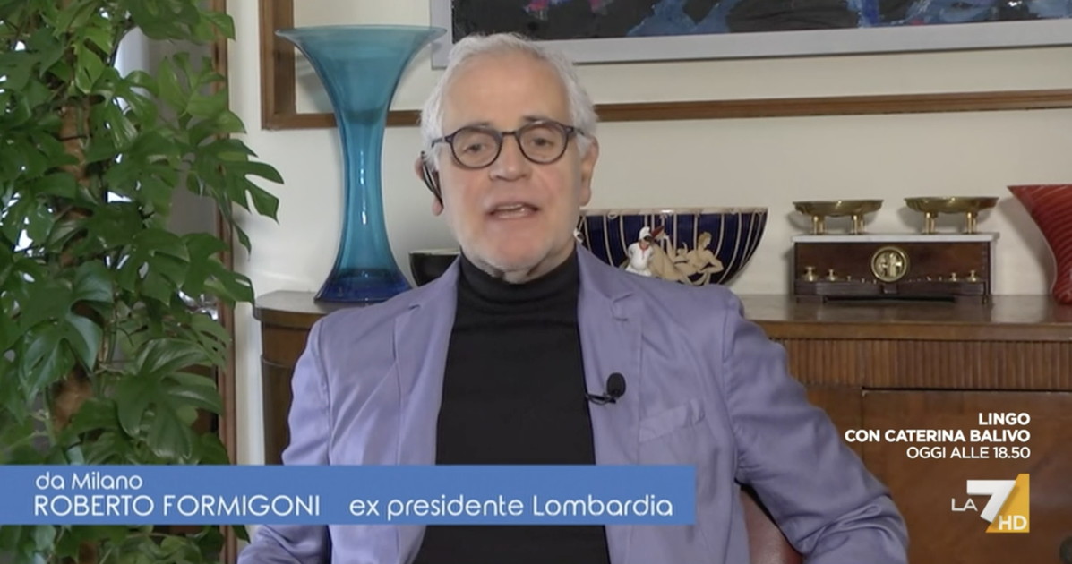 L'Aria che tira, Roberto Formigoni smaschera il vero piano di Letizia ...