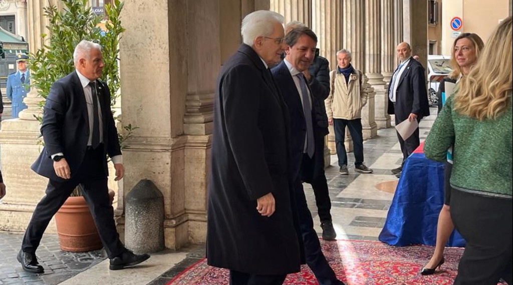 Roma, Sergio Mattarella a Palazzo Wedekind per i 125 anni dell'Inps ...