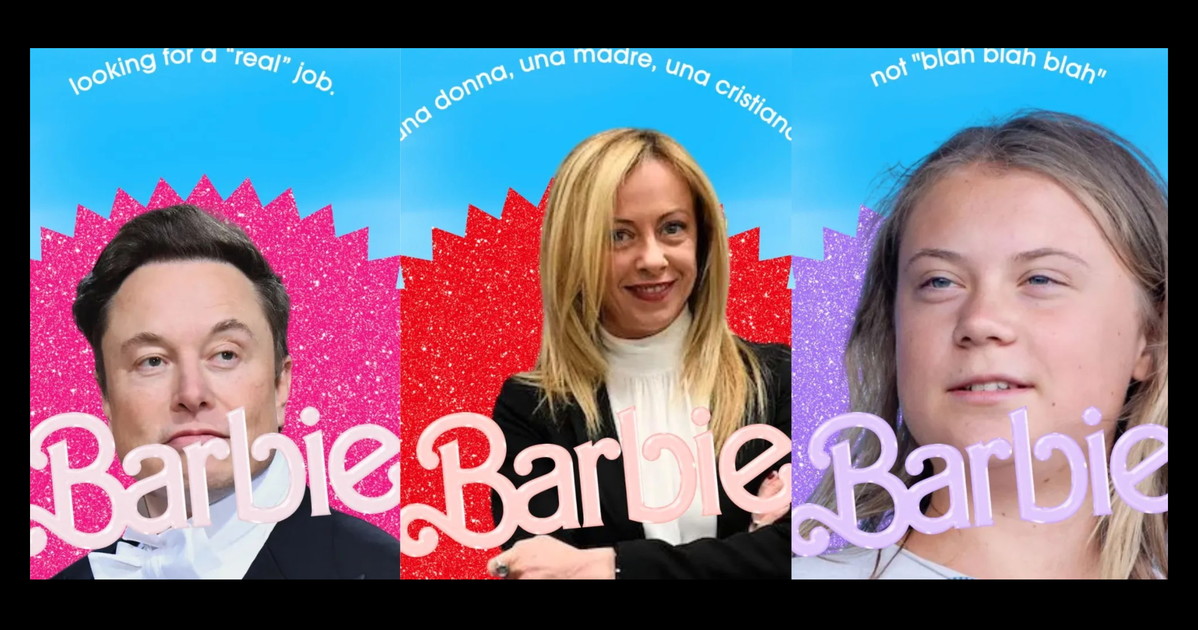 Barbie, il "Selfie Generator" fa esplodere la mania: valanga di poster ...