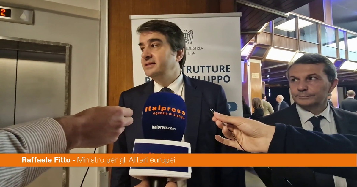 Infrastrutture, Fitto "Serve utilizzare le risorse in modo efficace ...