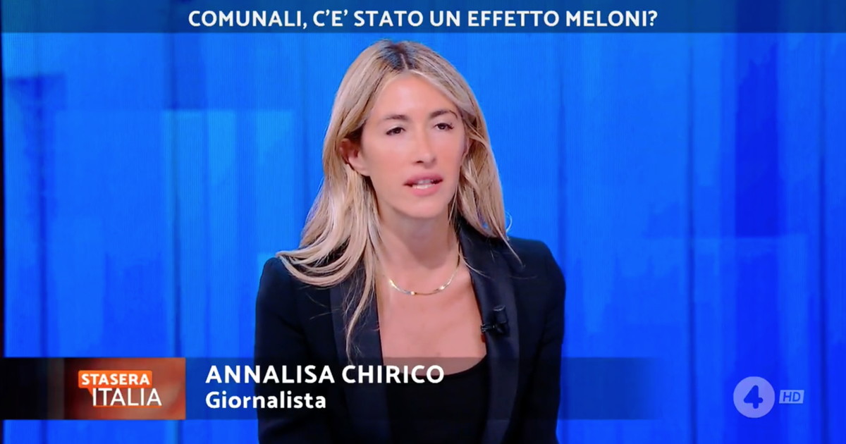 Stasera Italia, Chirico stende Schlein: “Dal Pd narrazione slegata ...