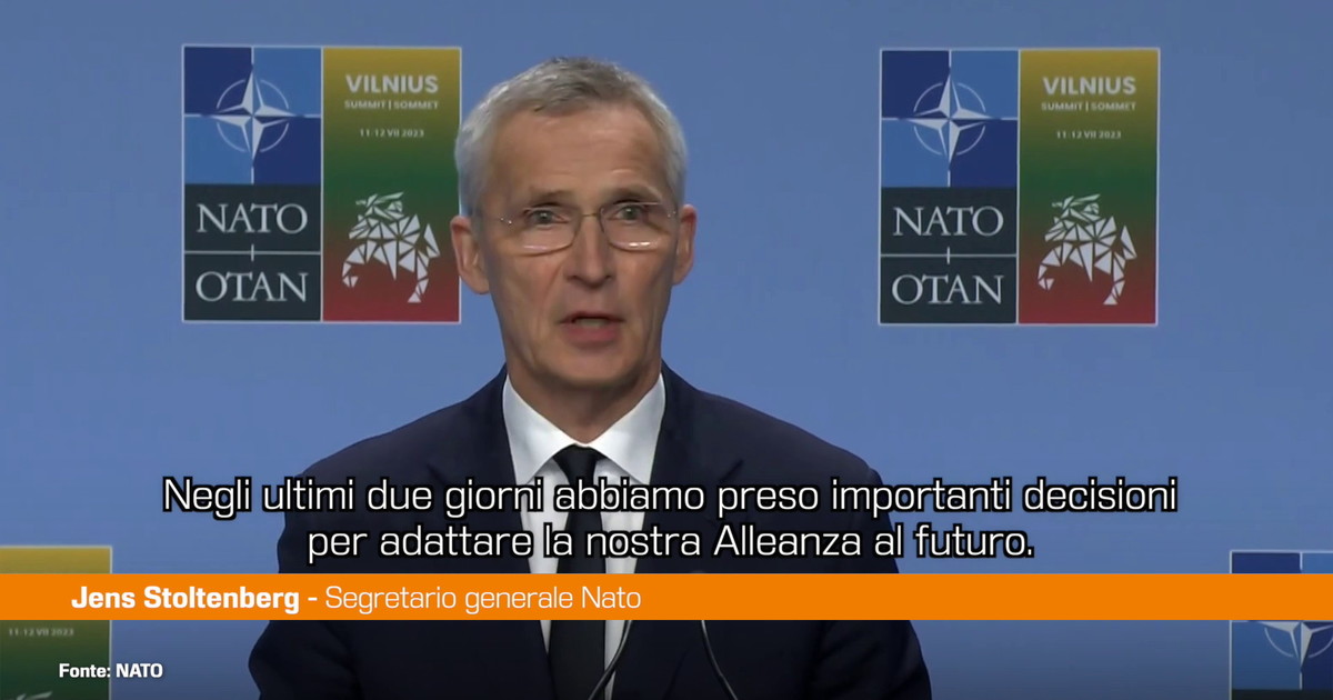 Stoltenberg "L'Ucraina si avvicina all'ingresso nella Nato" – Il Tempo