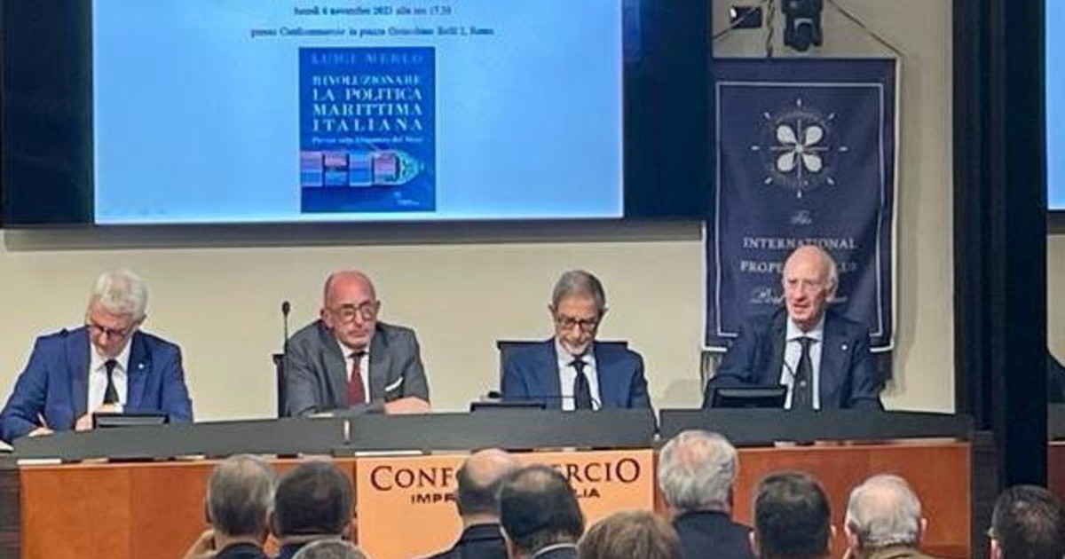 Mare, Merlo (Federlogistica) presenta il suo libro con Musumeci: “Serve ...