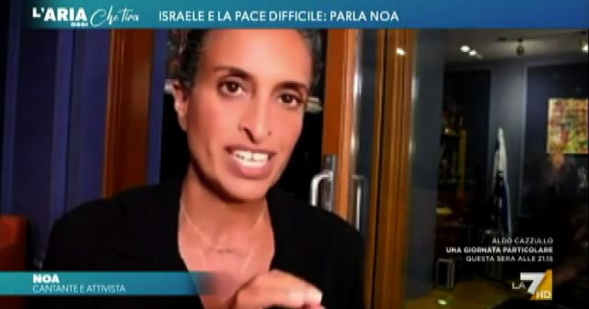 Noa: "Netanyahu è un criminale, la Palestina va liberata da Hamas" – Il ...