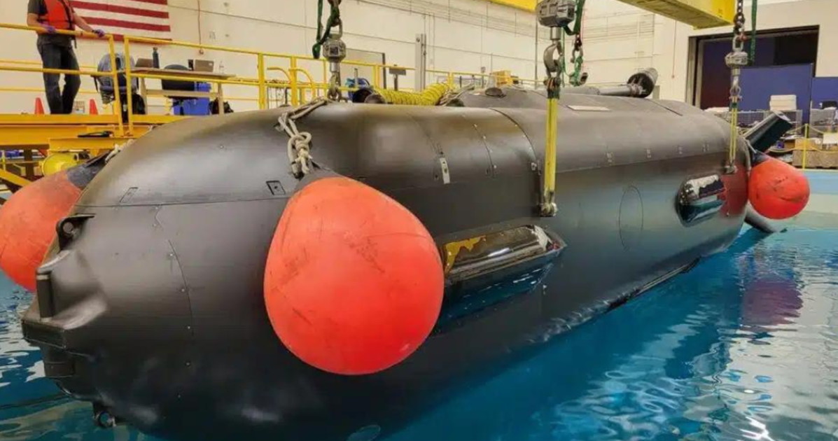 Usa, schierato l'"Orca": il maxi-drone autonomo che può contenere "mine ...