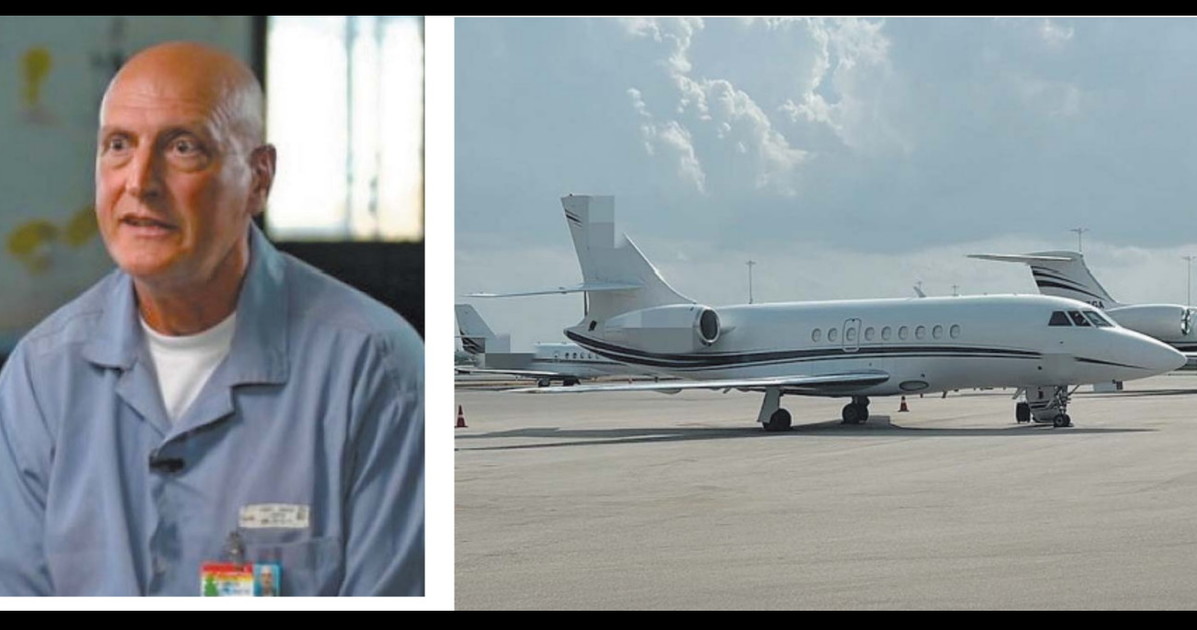 Chico Forti oggi in Italia | questo il Falcon 2000 che atterrerà a ...