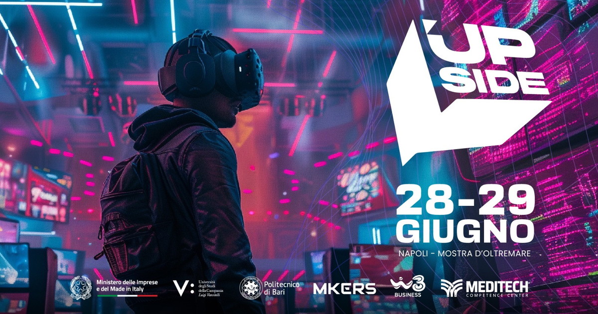 Upside - L'evento gaming di rilievo istituzionale che proietta l'Italia ...